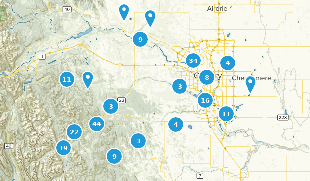 Best Trails near Rocky View County, Alberta Canada | AllTrails