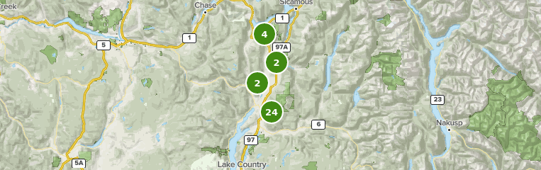 Best Trails near Regional District of North Okanagan, British Columbia ...