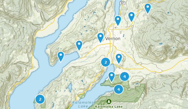 Best Trails near Vernon, British Columbia Canada | AllTrails