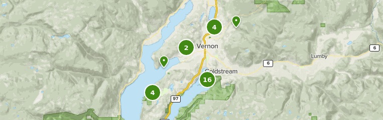 Best Trails near Vernon, British Columbia Canada | AllTrails