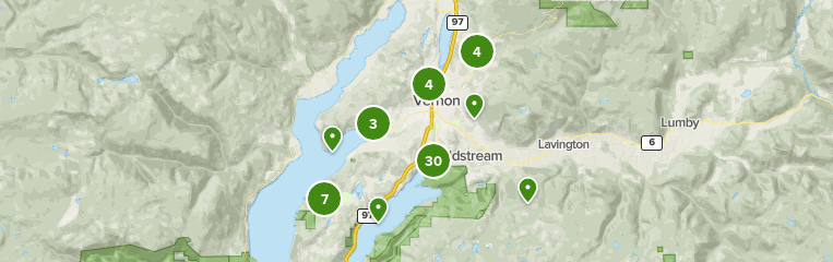 Best 10 Trails and Hikes in Vernon | AllTrails