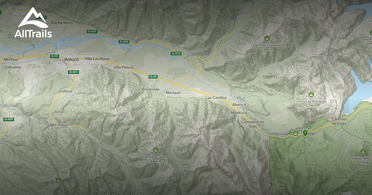 Los mejores senderos con río en Antuco | AllTrails