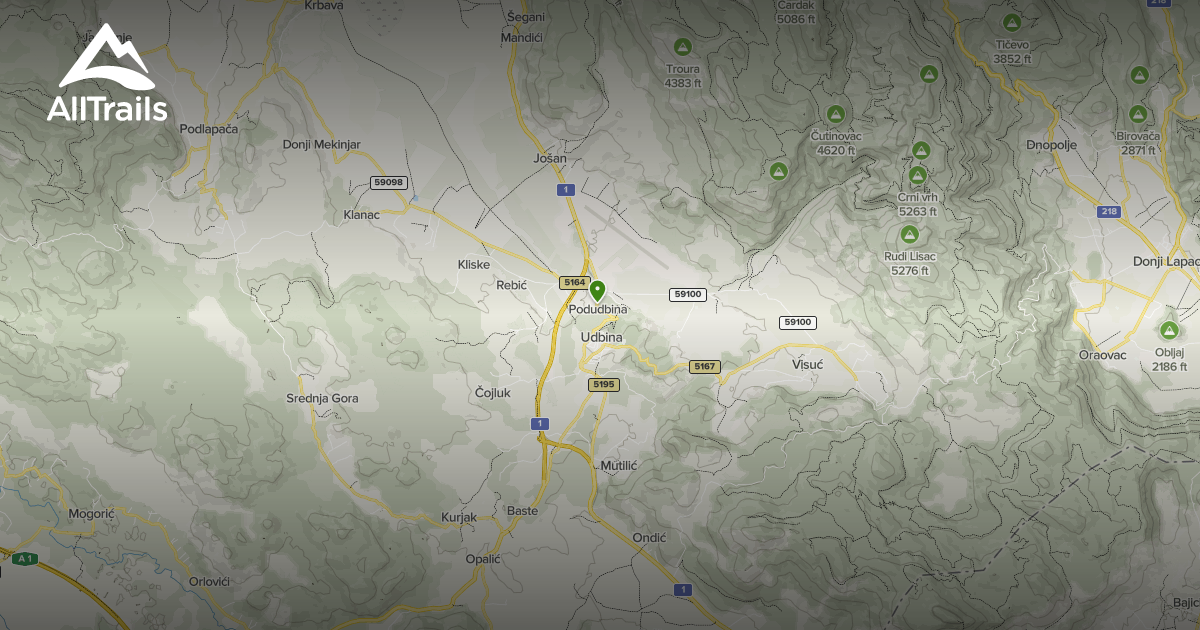 Best hikes and trails in Udbina | AllTrails