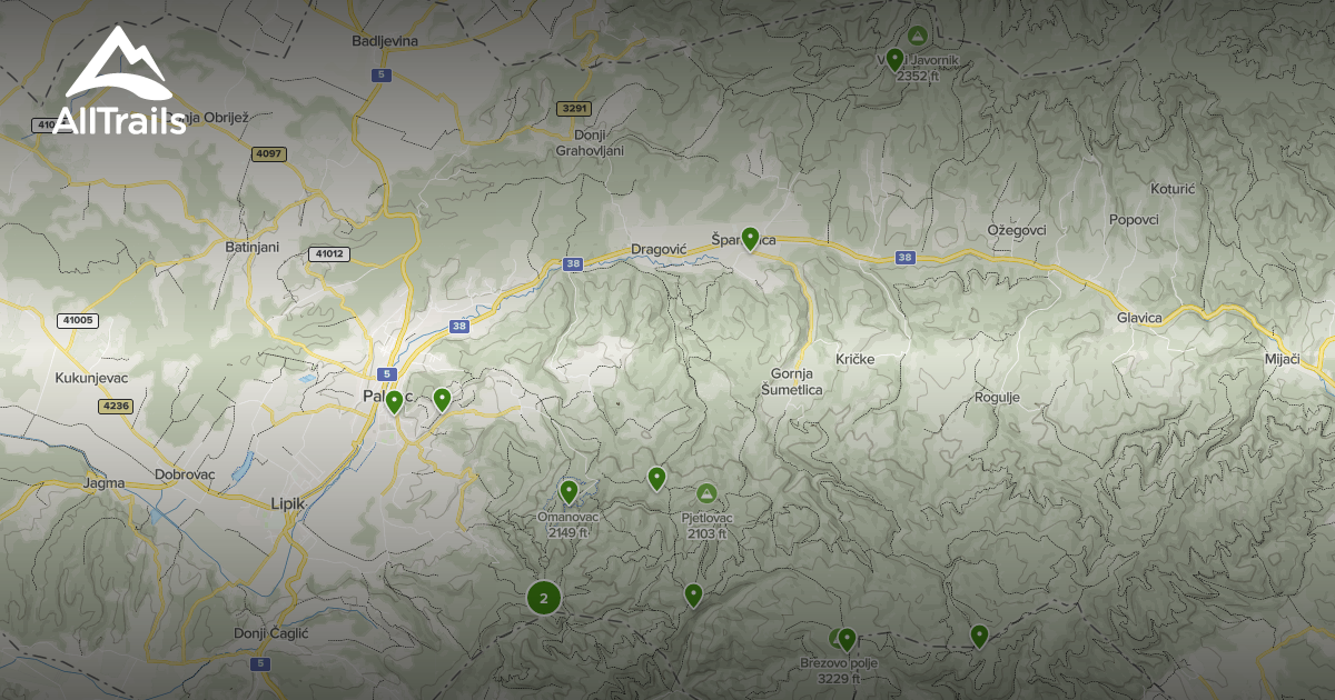 Best historic site trails in Pakrac | AllTrails
