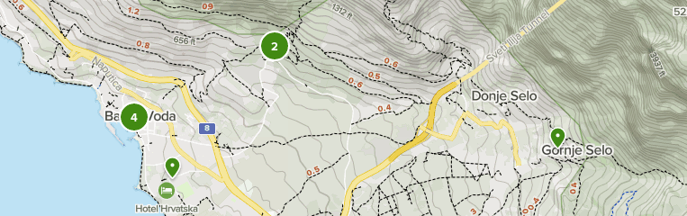 Best 10 Trails and Hikes in Baška Voda | AllTrails