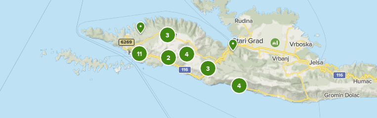 Best 10 Trails and Hikes in Hvar | AllTrails