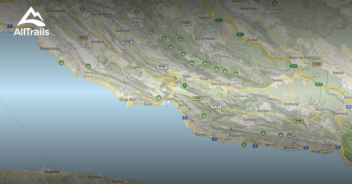 10 Best Trails, Walks, and Paths in Omiš | AllTrails