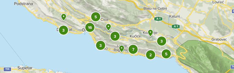 Best 10 Trails and Hikes in Omiš | AllTrails