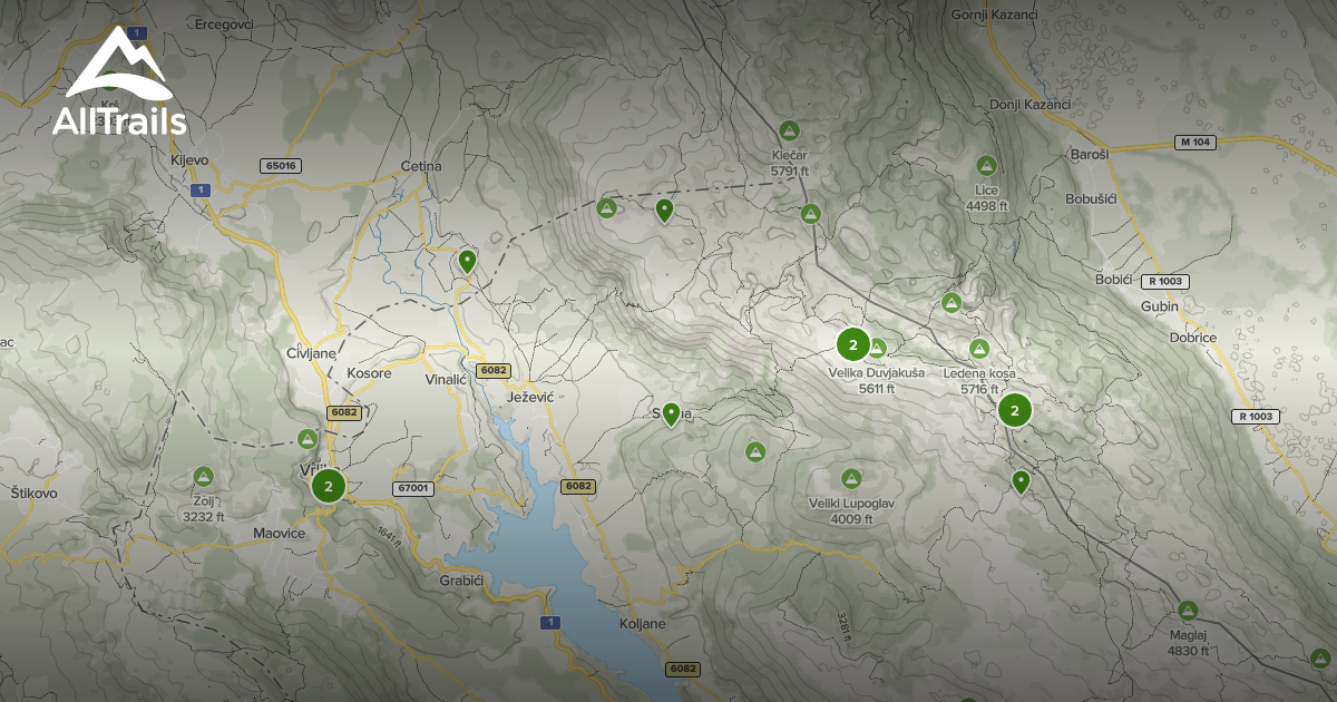 Best Bike Touring Trails in Vrlika | AllTrails