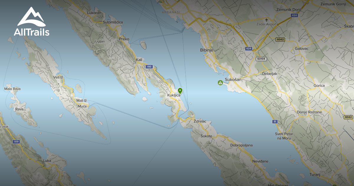 Best hikes and trails in Kukljica | AllTrails