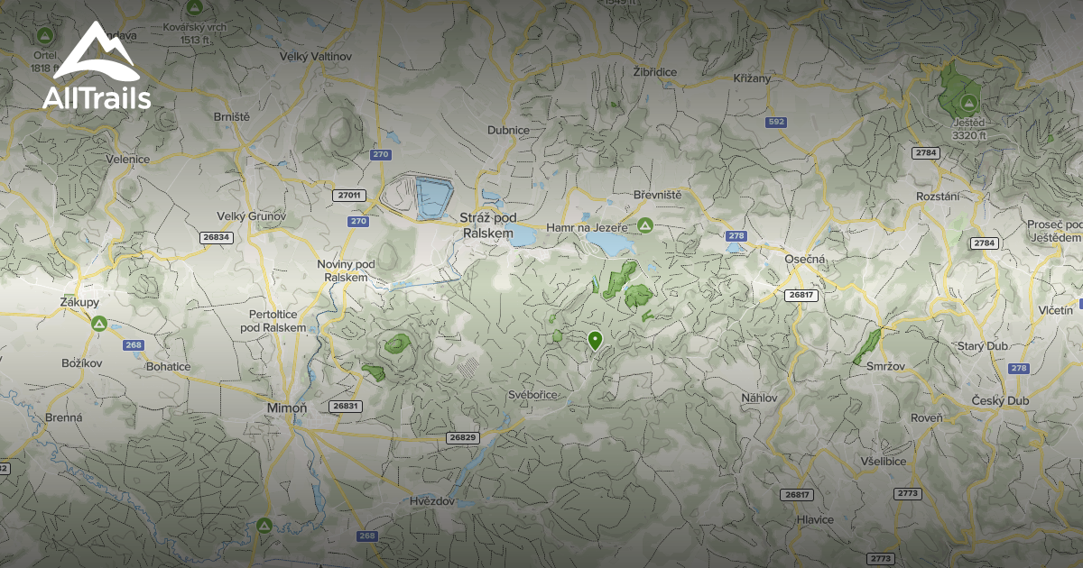 Best easy trails in Stráž pod Ralskem | AllTrails