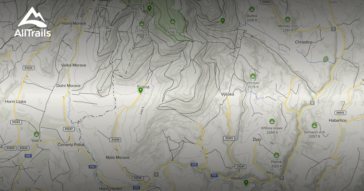 Best long trails in Malá Morava | AllTrails