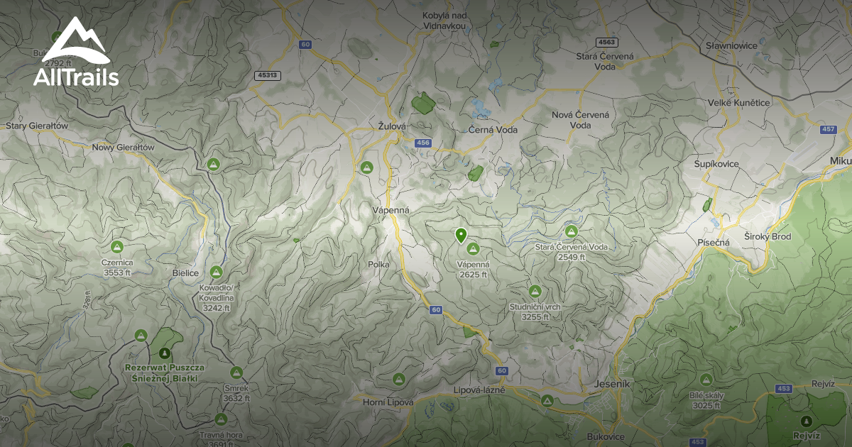 Best lake trails in Vápenná | AllTrails