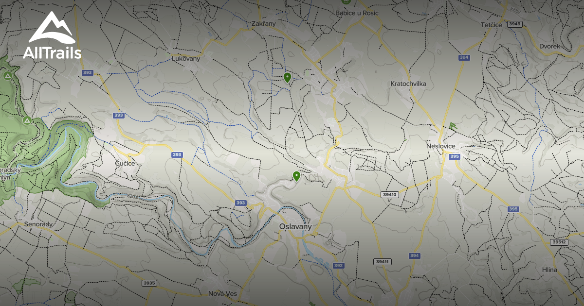 Best long trails in Oslavany | AllTrails