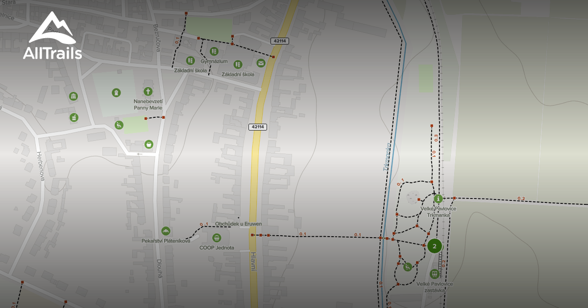 Die Besten moderaten Routen in Velké Pavlovice | AllTrails