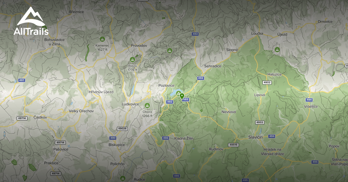 Best moderate trails in Pozlovice | AllTrails