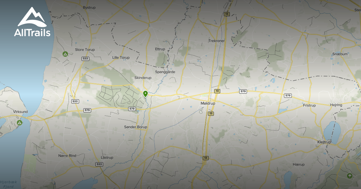 Best moderate trails in Møldrup | AllTrails