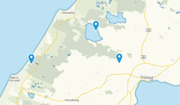 Las mejores rutas cerca de Thisted, Jutlandia Septentrional Dinamarca ...