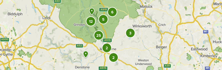 Best trails in Ashbourne, Derbyshire | AllTrails