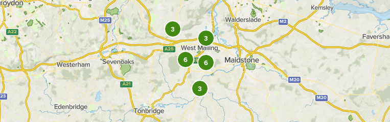 Best trails in West Malling, Kent | AllTrails