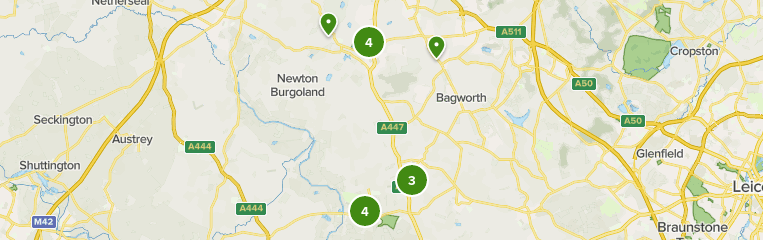 Beste wandelingen en routes in Ibstock | AllTrails