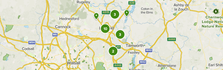 2023 Best 10 Trails, Walks, and Paths in Lichfield | AllTrails