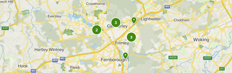 Best trails in Camberley, Surrey | AllTrails