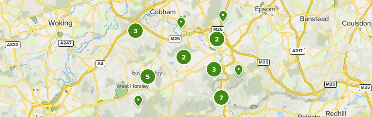 Best Trails near Leatherhead, Surrey England | AllTrails