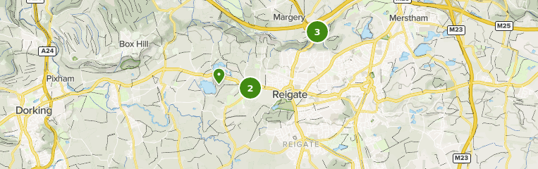 Best Trails near Reigate and Banstead, Surrey England | AllTrails