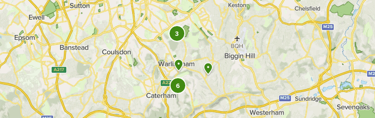 Best trails in Warlingham, Surrey | AllTrails