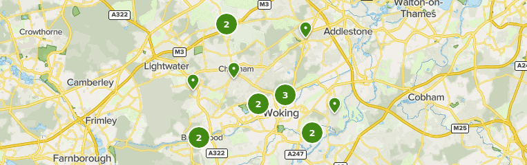 Best trails in Woking, Surrey | AllTrails