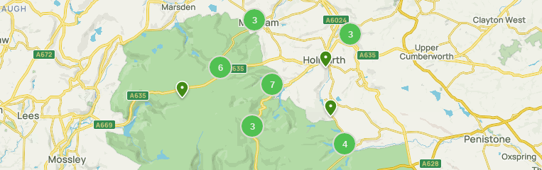 2023 Best 10 Trails, Walks, and Paths in Holmfirth | AllTrails