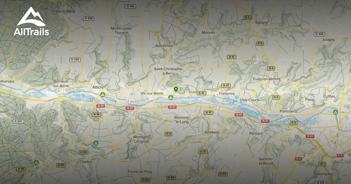 Best hikes and trails in Berny-Rivière | AllTrails