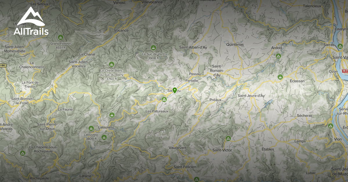 Best long trails in Satillieu | AllTrails