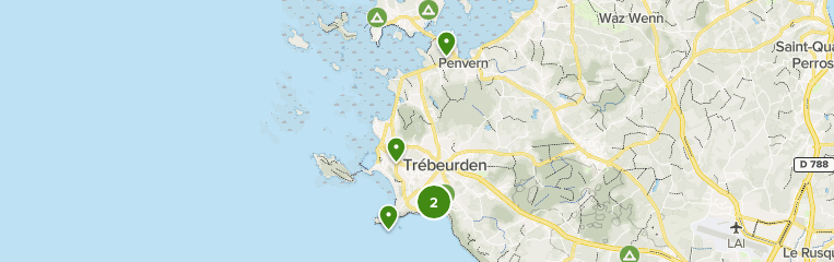 Best trails in Trébeurden, Côtes-d'Armor | AllTrails