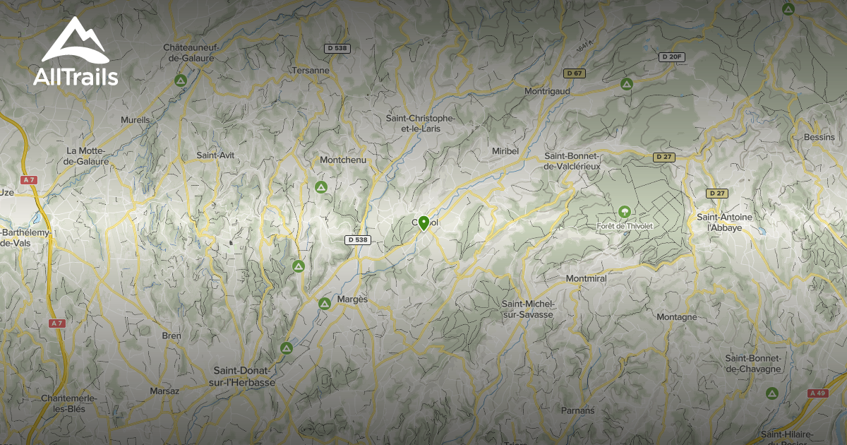 Best hikes and trails in Crépol | AllTrails