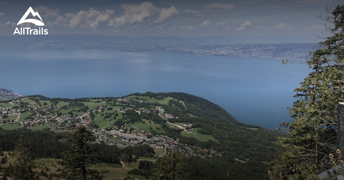 Bedste moderate ruter i Thollon-les-Mémises | AllTrails