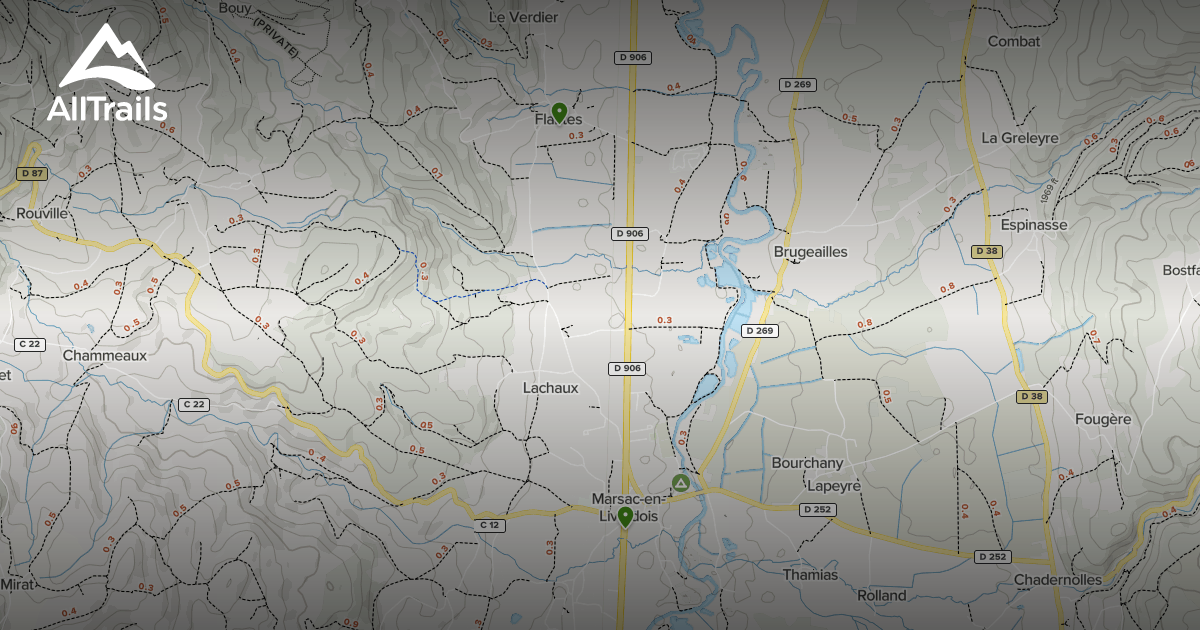 Best moderate trails in Marsac-en-Livradois | AllTrails