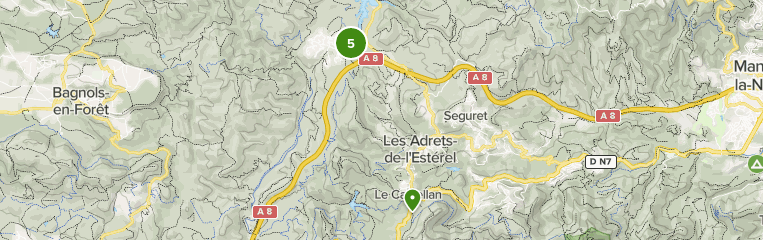 Les Adrets-de-l'Estérel: Meilleurs itinéraires | AllTrails