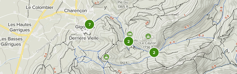 Best 10 Trails and Hikes in Gigondas | AllTrails