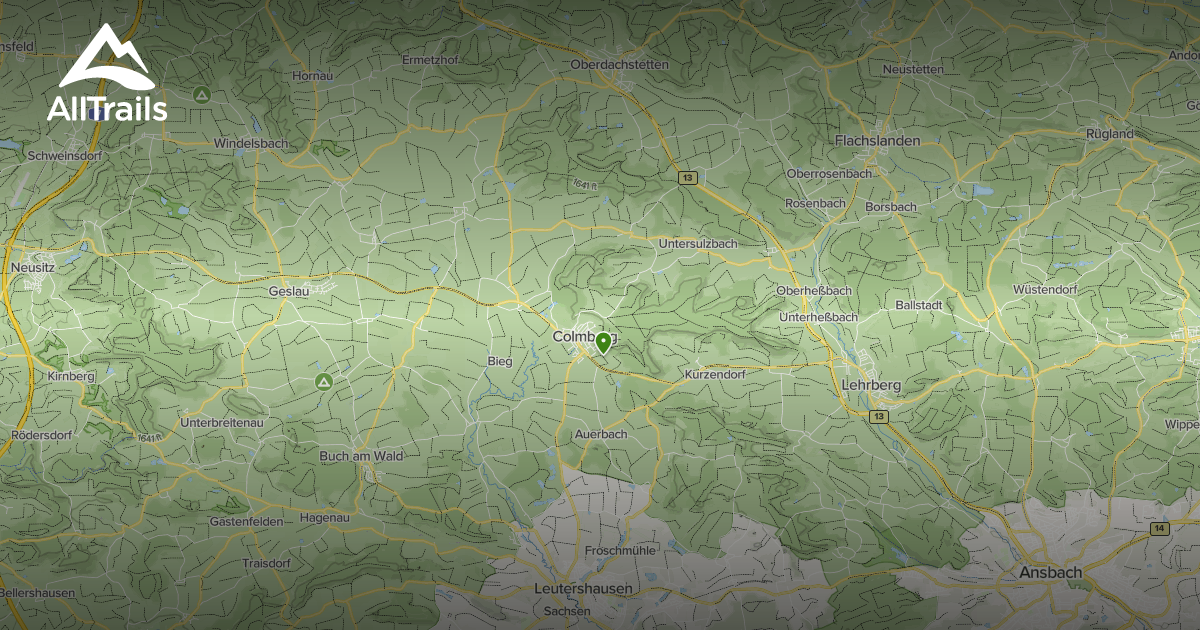 Best hikes and trails in Colmberg | AllTrails