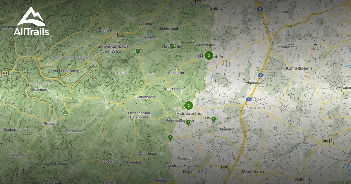 10 Best trails and hikes in Helmbrechts | AllTrails