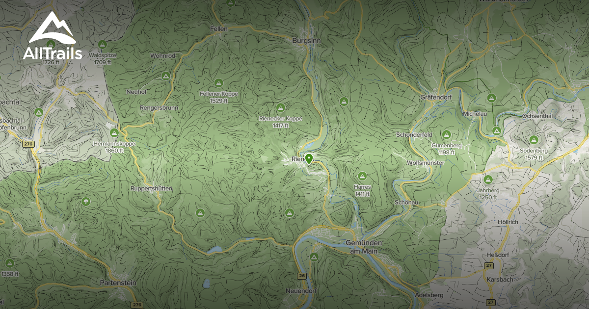 Best river trails in Rieneck | AllTrails