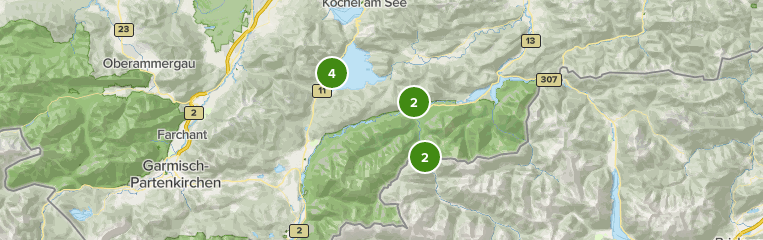 Los mejores senderos y rutas en Walchensee | AllTrails