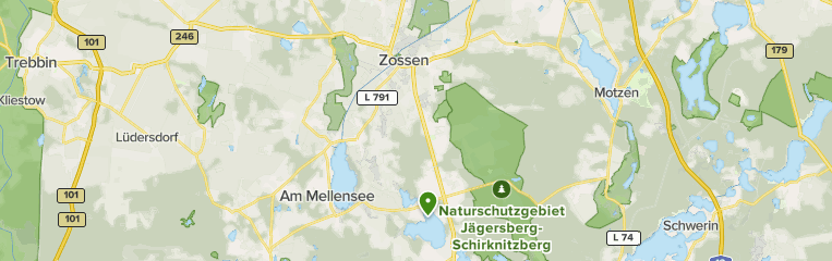 Die besten Routen in der Nähe von Zossen, Brandenburg Deutschland ...