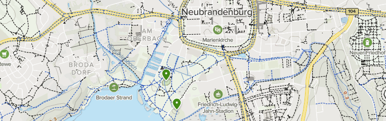Best Trails near Neubrandenburg, Mecklenburg-Western Pomerania Germany ...