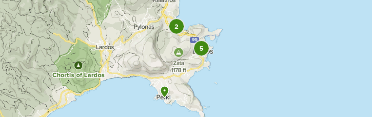 Lindos – 10 najlepszych szlaków i miejsc do turystyki pieszej | AllTrails