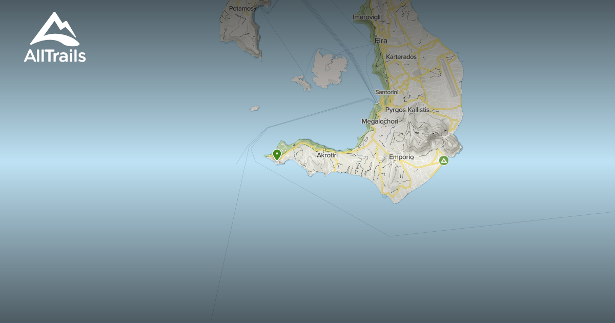 Akrotiri Map Greece Visiting The Buried City Of Akrotiri Santorini: