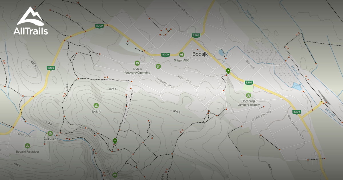 Best historic site trails in Bodajk | AllTrails