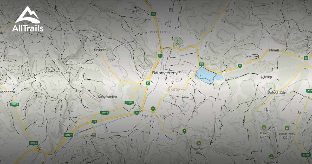 Best hard trails in Bátonyterenye | AllTrails